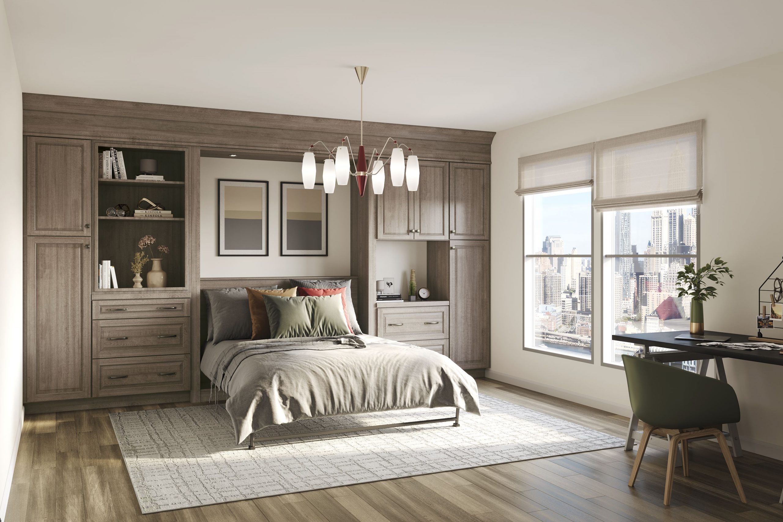 Maximizing a Small Space with Bedroom Cabinets - Asheville Cabinets